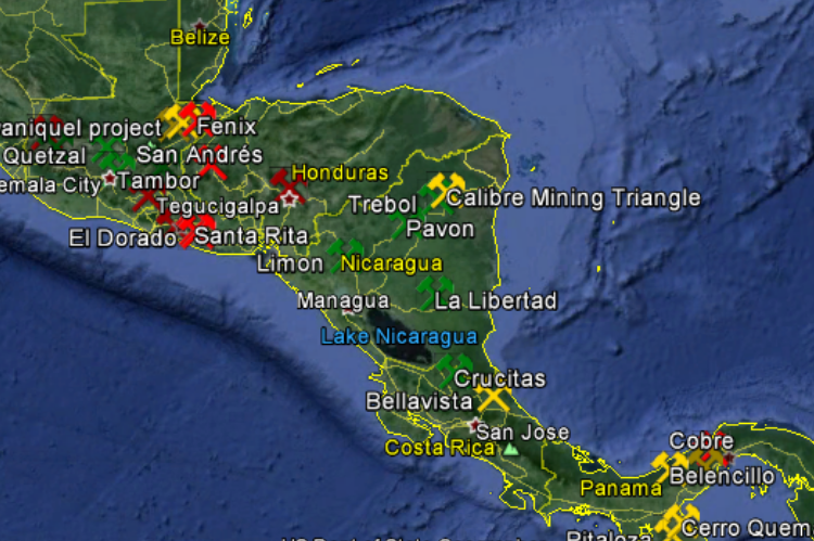 Our Work » Mining Map - ENCA